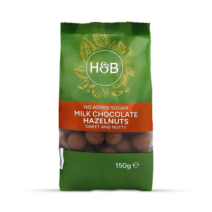 Holland & Barrett Chocolate con Leche y Avellanas Sin Azúcar Añadido