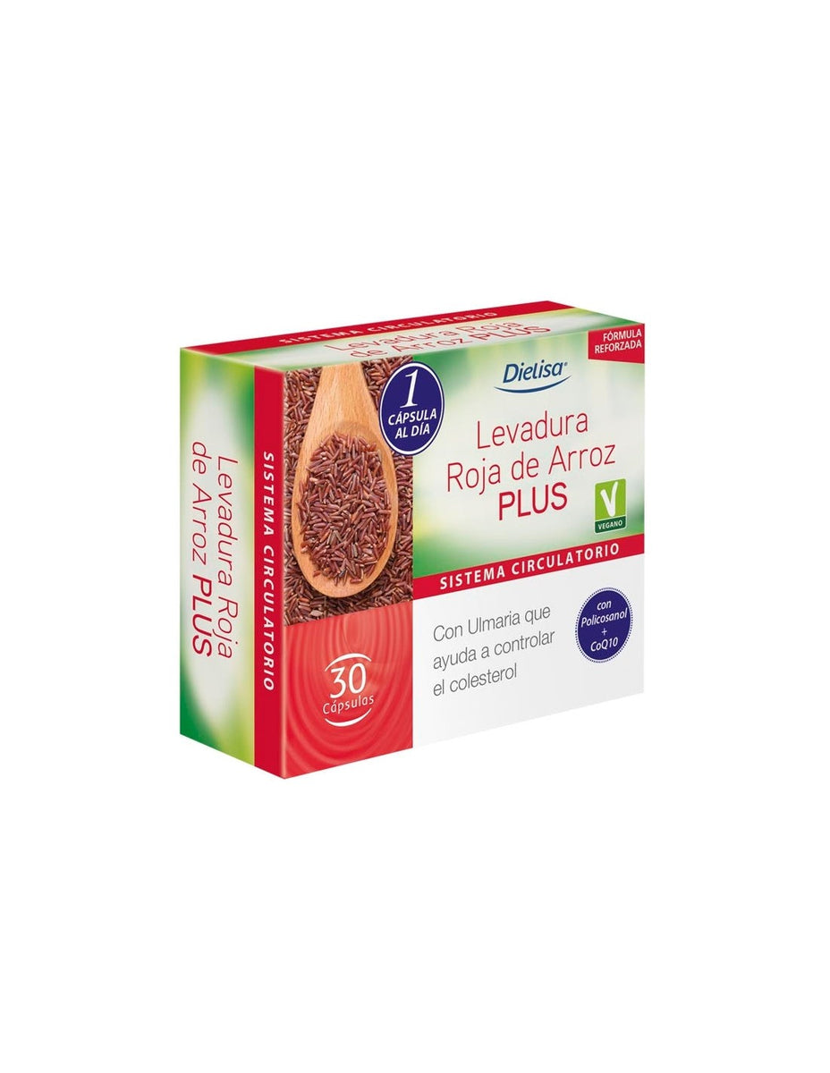 Comprar Dielisa Levadura Roja de Arroz PLUS - 30 Cápsulas Online