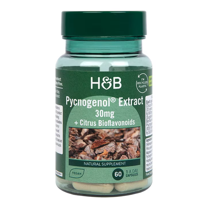 Pycnogenol 30mg - 60 Capsules – hollandandbarrett.es