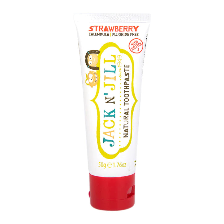 Comprar Jack N' Jill Natural Strawberry Flavor Toothpaste - 50g Online