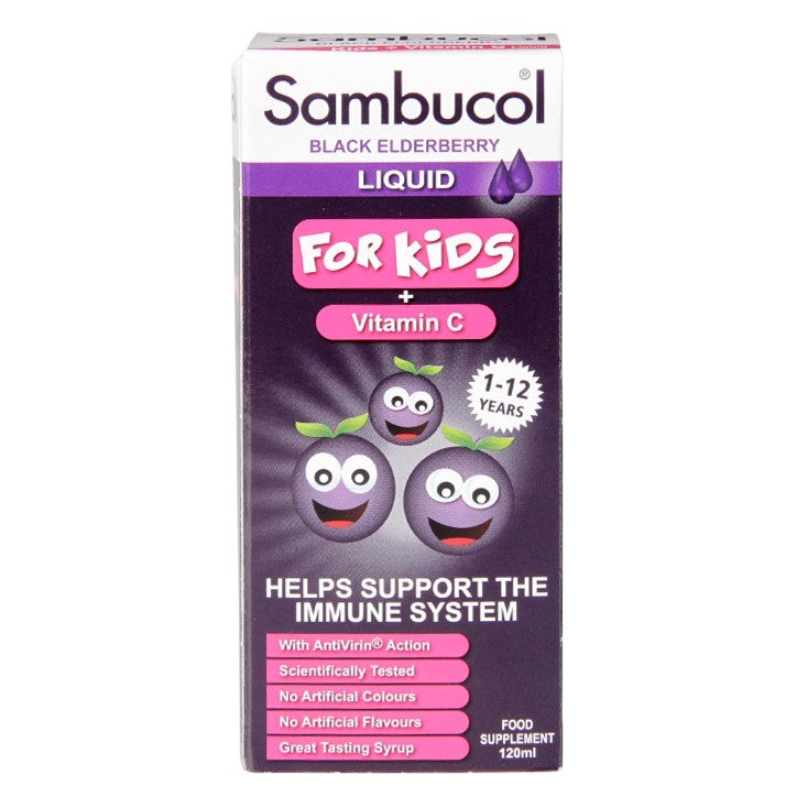 Comprar Sambucol Black Elderberry for Children Liquid - 120ml Online